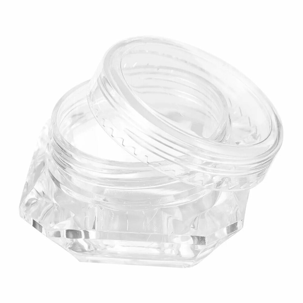 20 Штук Мини-Банок, Пластиковые, Для Пудры