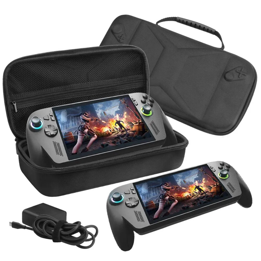 Чехол с текстурой ткани для ROG Xbox Ally, черный, 1 шт.