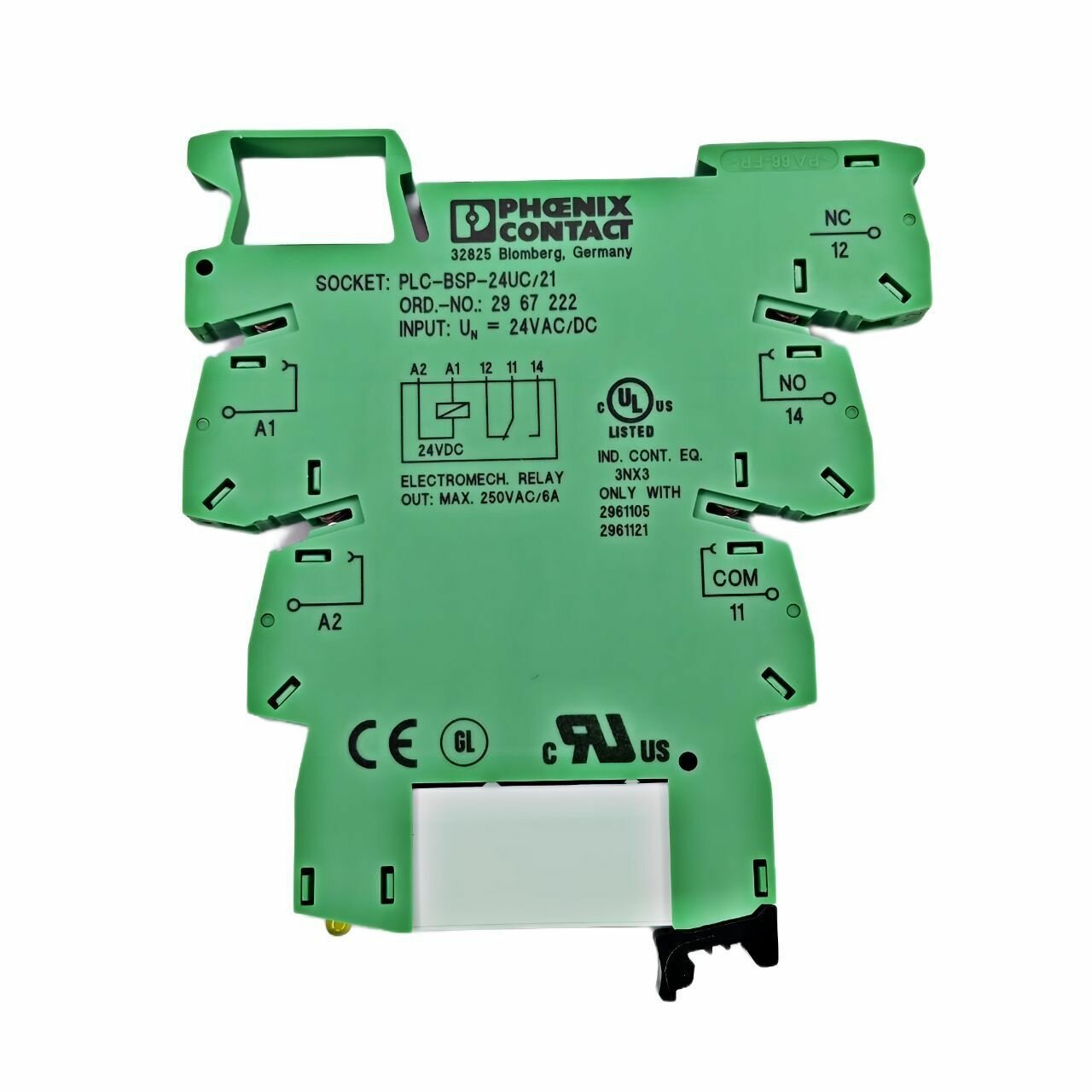 1 шт PLC-RSP- 24UC/21AU Модуль полупроводникового реле 2966553 Phoenix Contact