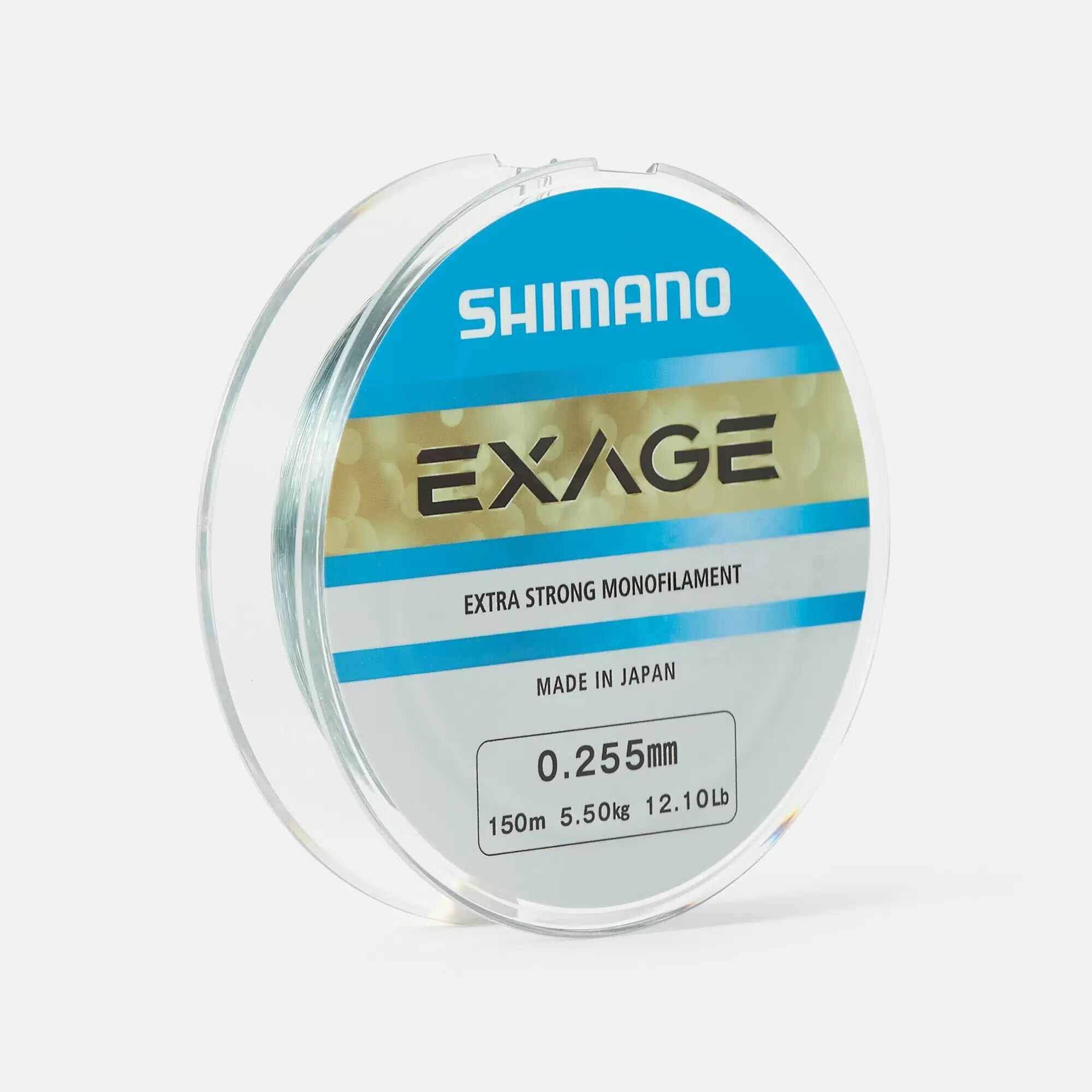 Леска Shimano Exage, 150м, прозрачная