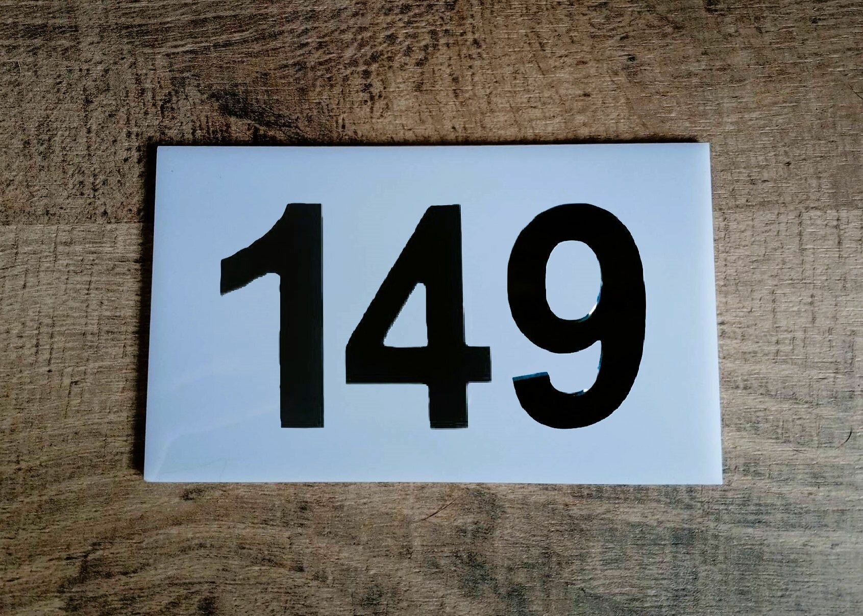 Цифры на дверь, табличка с номером 149