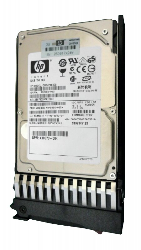 Жесткий диск HP 418373-004 72Gb SAS 2,5" HDD
