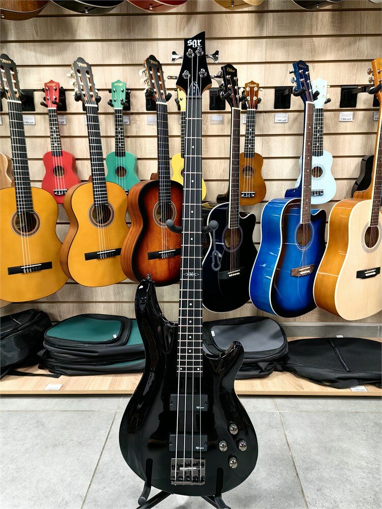 Бас-гитара Schecter SGR C-4 BASS Gloss Black — фото 1