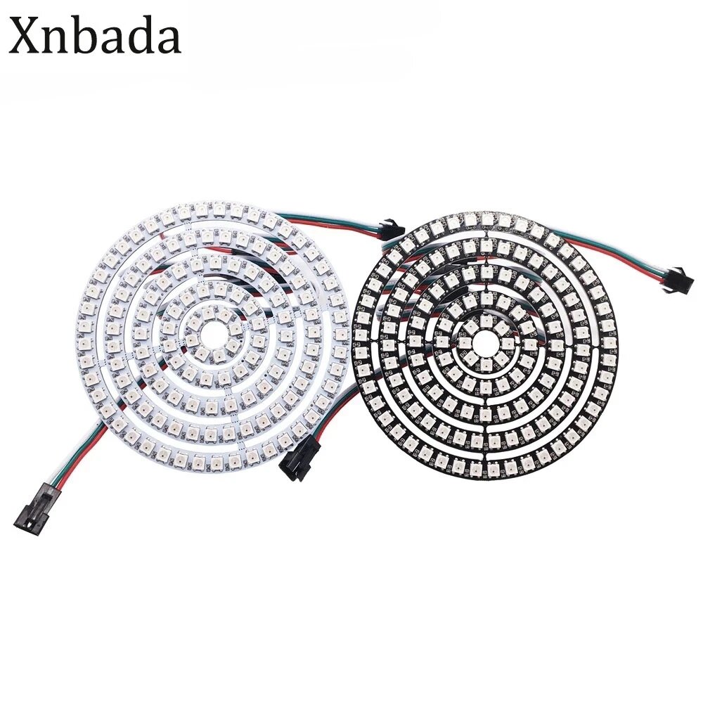 Светодиодная лента Xnbada WS2812B 8LED, Black PCB