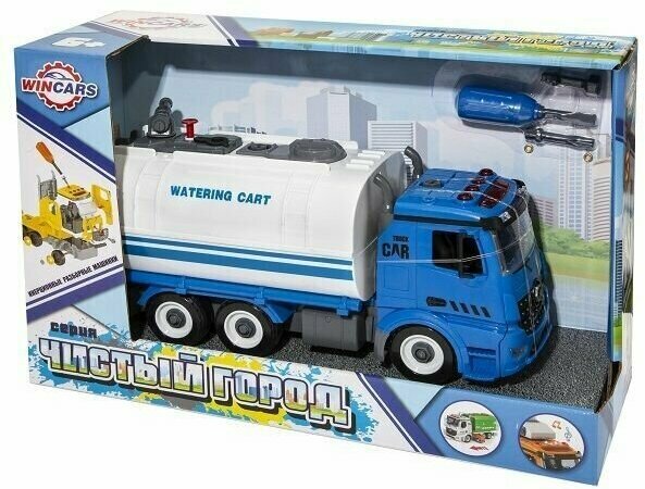 Wincars Машинка инерционная Уборочная машина Wincars YK-2223