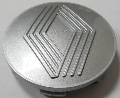 Колпачок ступицы Renault 60/57 серебро (TechLine, КиК, Слик)*****