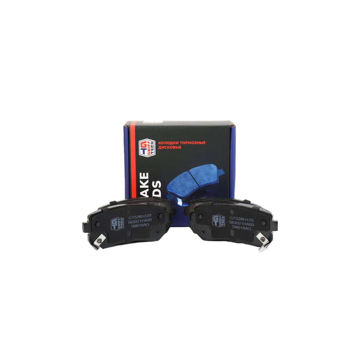 Колодки тормозные дисковые задние GRIFF TECH KIA Sportage / Рио 583021HA00 583022LA00 583021GA00 583021HA10 583021GE00