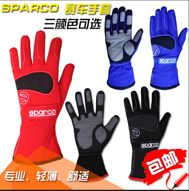 Гоночные перчатки, перчатки для картинга Sparco, перчатки для внедорожных автомобилей и мотоциклов, огнестойкие и нескользящие, в наличии.