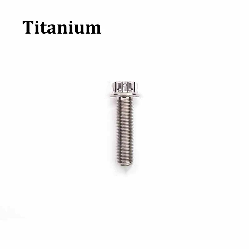 Титановые винты GooBetter M8 M10 10-80 мм с фланцем