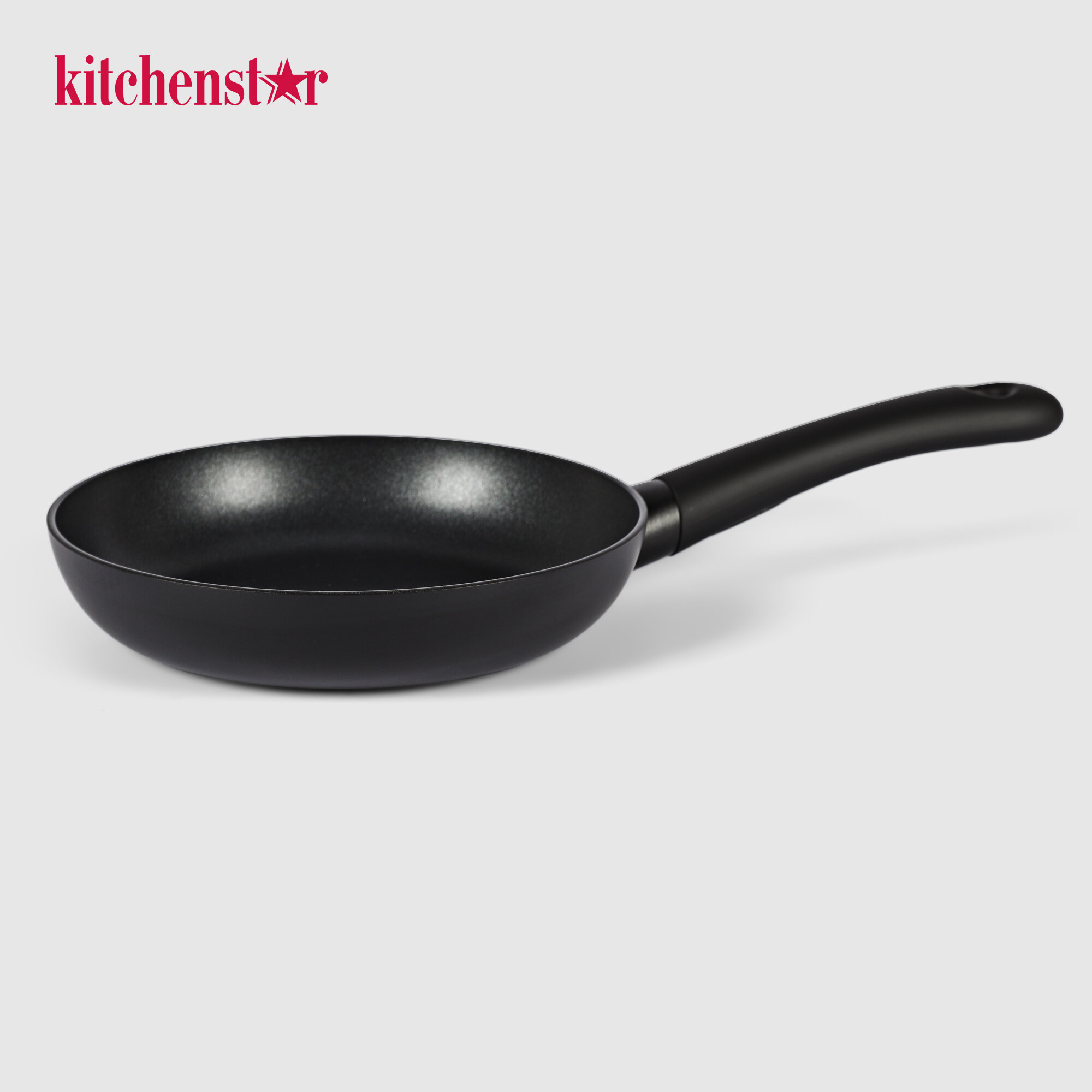 Сковорода для индукционной плиты Kitchenstar K-black 20 см