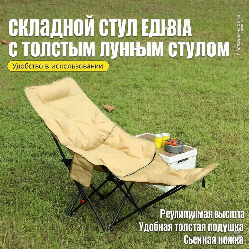 Открытый складной стул регулируемый стул для кемпинга портативное глубокое кресло рыболовный стул табурет пляжный стул