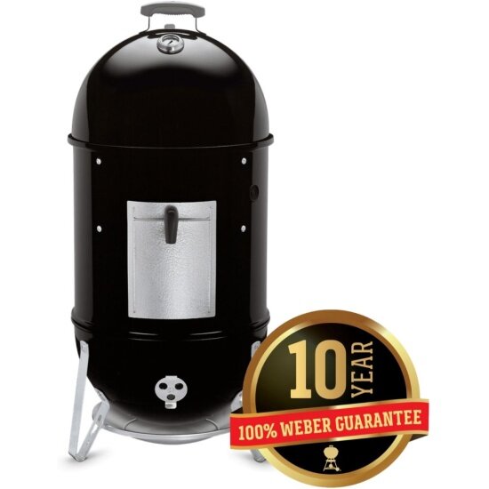 Коптильня Weber Smokey Mountain Cooker, 47 см, чёрный