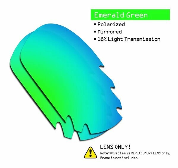Сменные линзы Oakley Jawbone, Green-ShieldCoat, поляризованные
