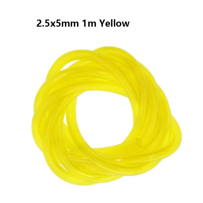 Топливный шланг 2.5x5mm 1m Yellow