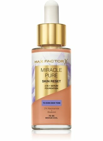 Тональный крем Max Factor Miracle Pure Skin Reset, оттенок 70-85 medium cool, 30 мл