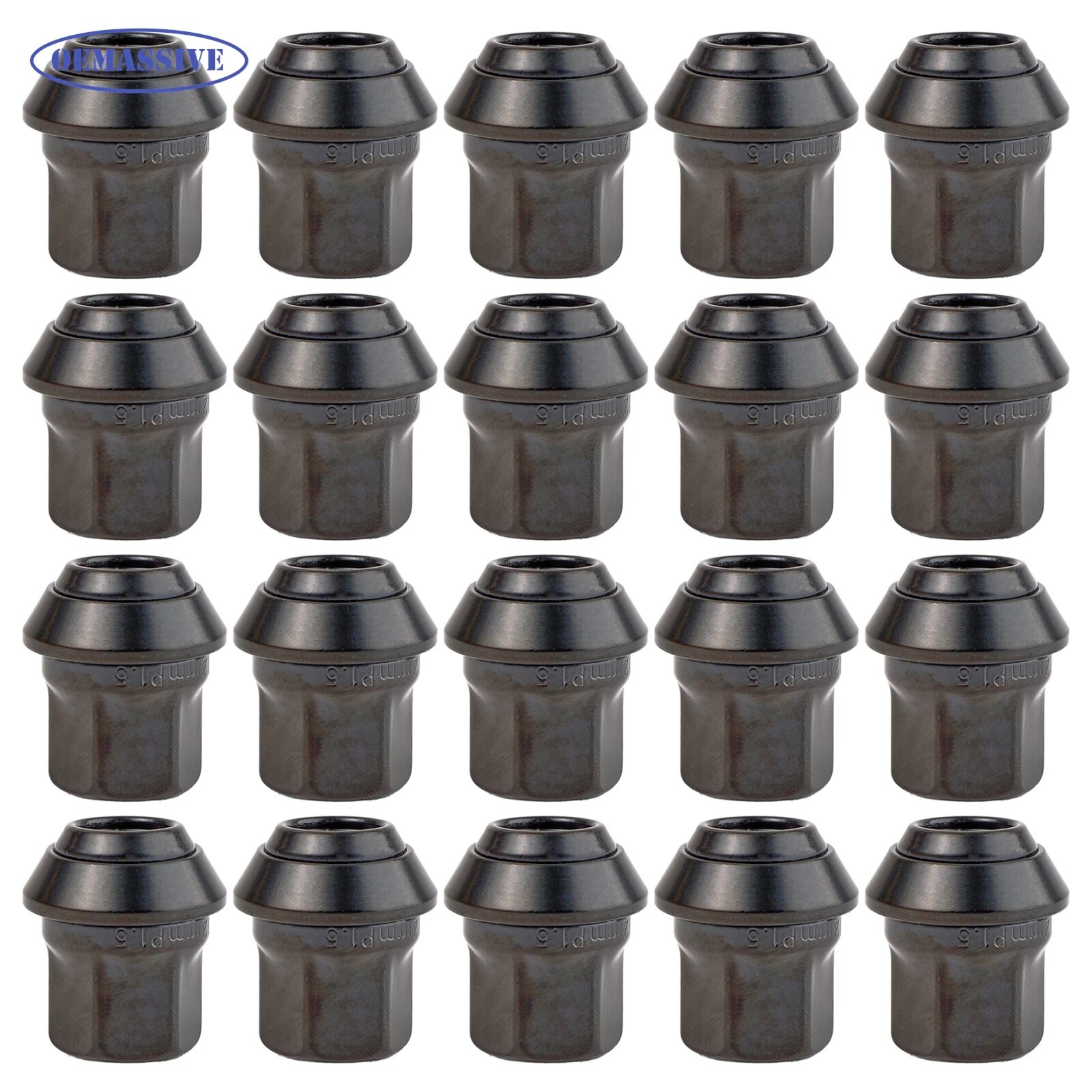 20x автомобильные аксессуары, болты для колес, гайки, шпильки M12x1,5 19 мм для Ford Fiesta Focus Kuga Mondeo StreetKa Transit Connect 2002-2013