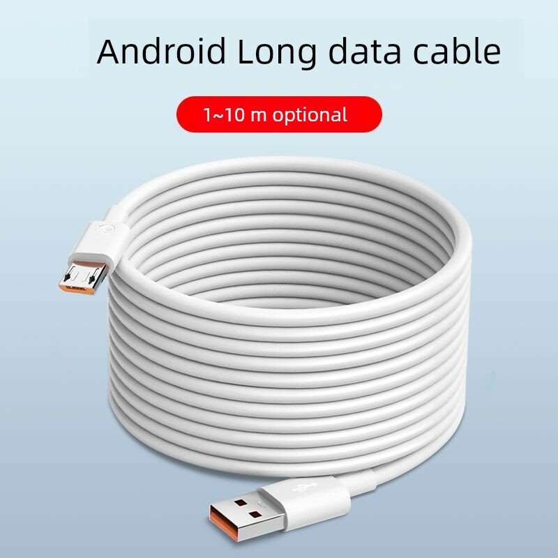 25см Кабель для зарядки Android шаг для смартфонов Huawei Xiaomi прочный гибкий