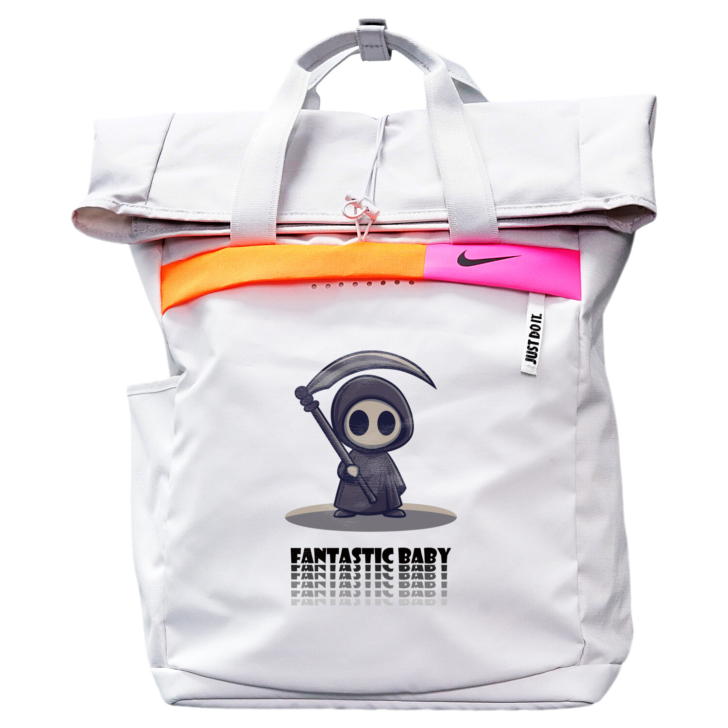 Рюкзак унисекс Nike Fabric Светло-серебристый, 29CM EU
