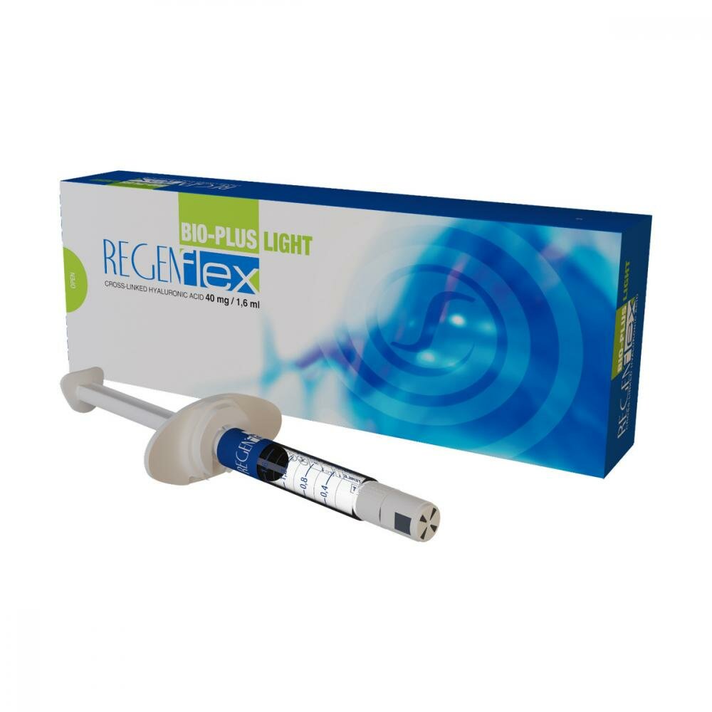 Редженфлекс Био-плюс Лайт Regenflex Bio-Plus light имплантат гиалуроновый для внутрисуставного введения 2,5%, 1,6 мл