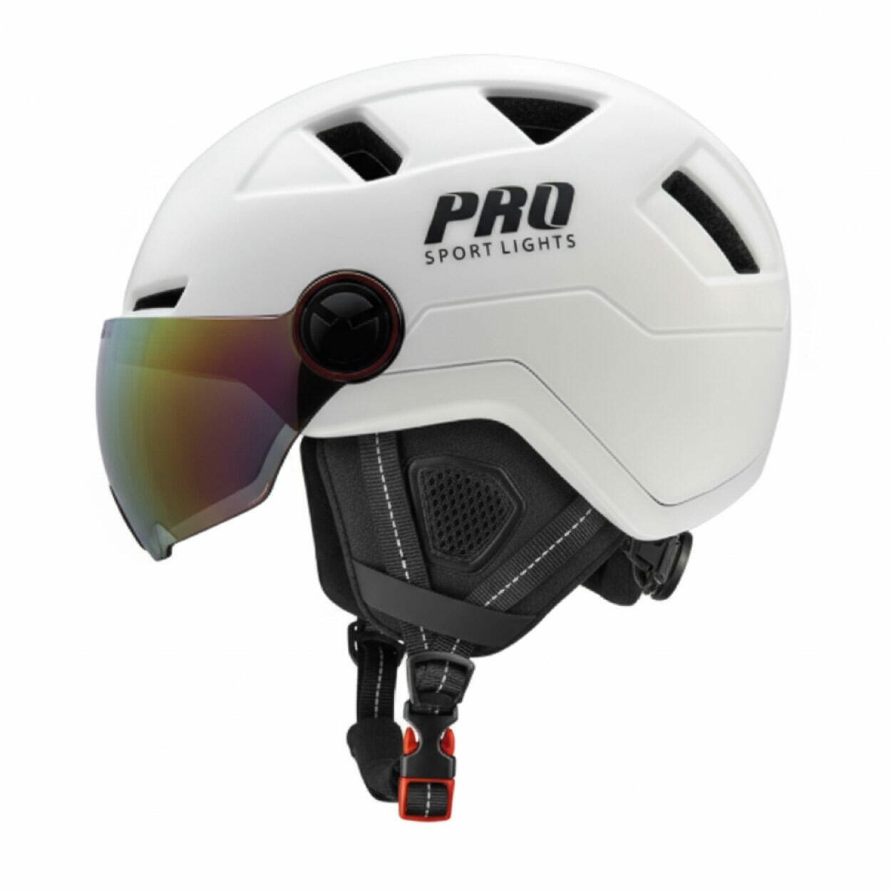 DECATHLON шлем защитный Decathlon Pro Sport Lights, белый, m