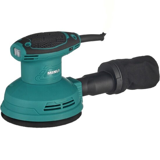 Minli Эксцентриковая шлифмашина машина 150мм. 380Вт / 55302 /