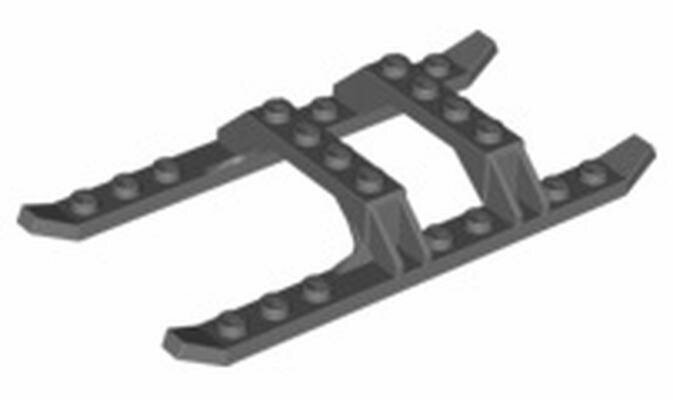 Деталь Lego 30248 Helicopter Sled Rails 12 x 6