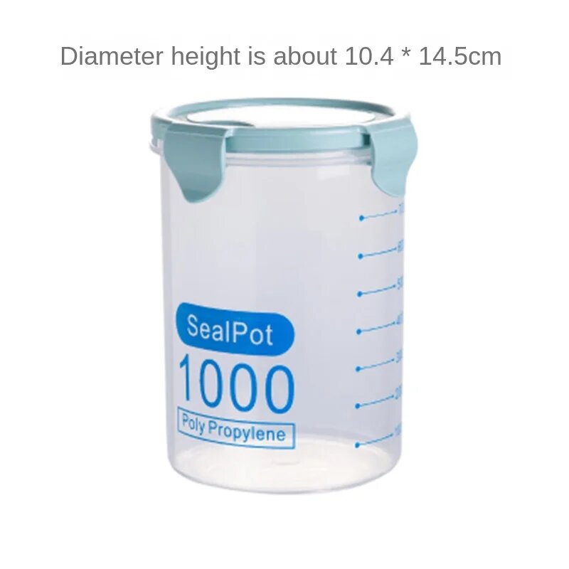 Мерный кувшин SealPot 1000ml, 14.5см, 3 шт