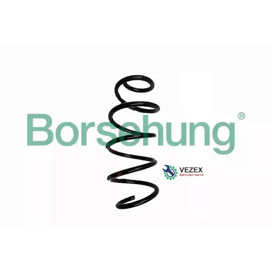 BORSEHUNG B12562 пружина передняя!\ VW Polo 1.6TDi 09>