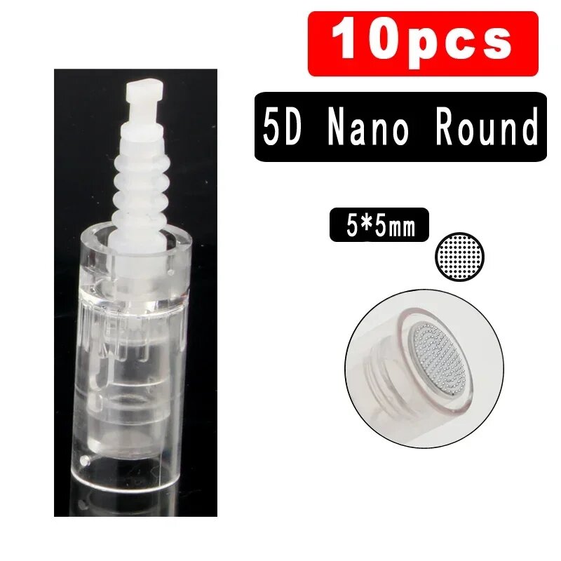 10шт. Сменные иглы Dr.Pen 5D Nano Round