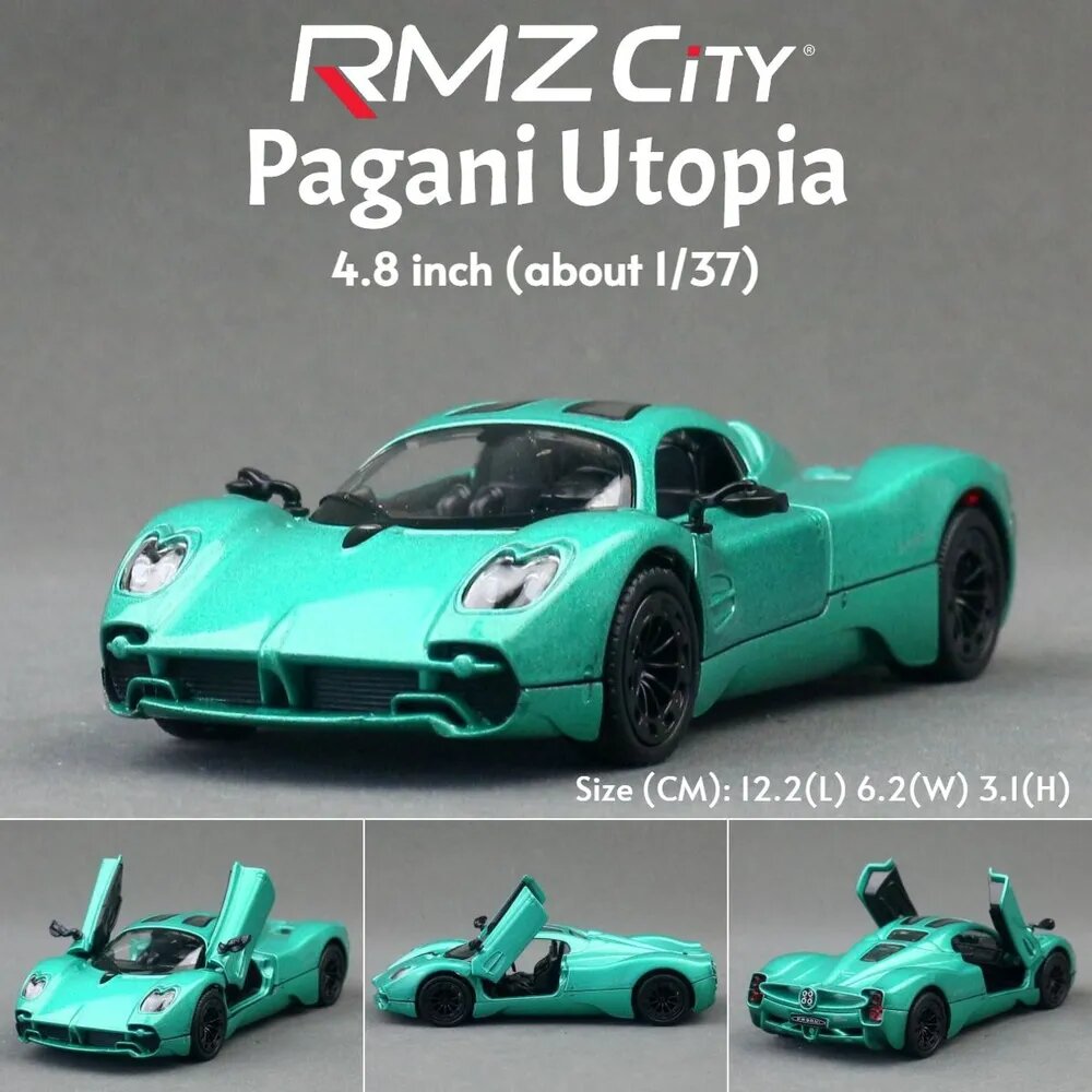 RMZ CITY 1/36 Коллекционная металлическая машина Pagani Utopia