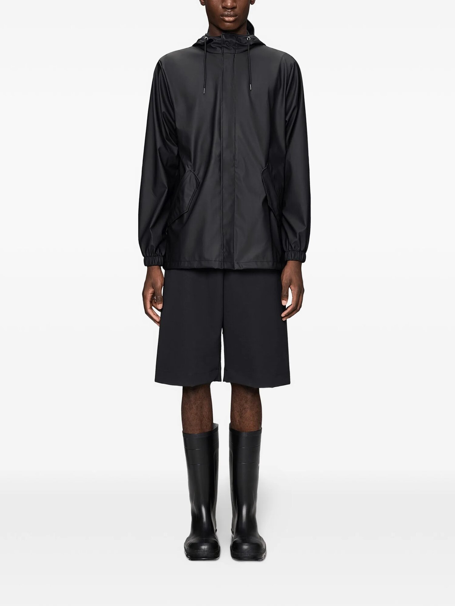 Куртка RAINS, размер 46, black/black — фото 1