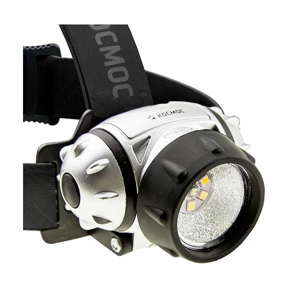 Фонарь налобный, XPE LED + 6 SMD, 3 батарейки ААА, 250Lm