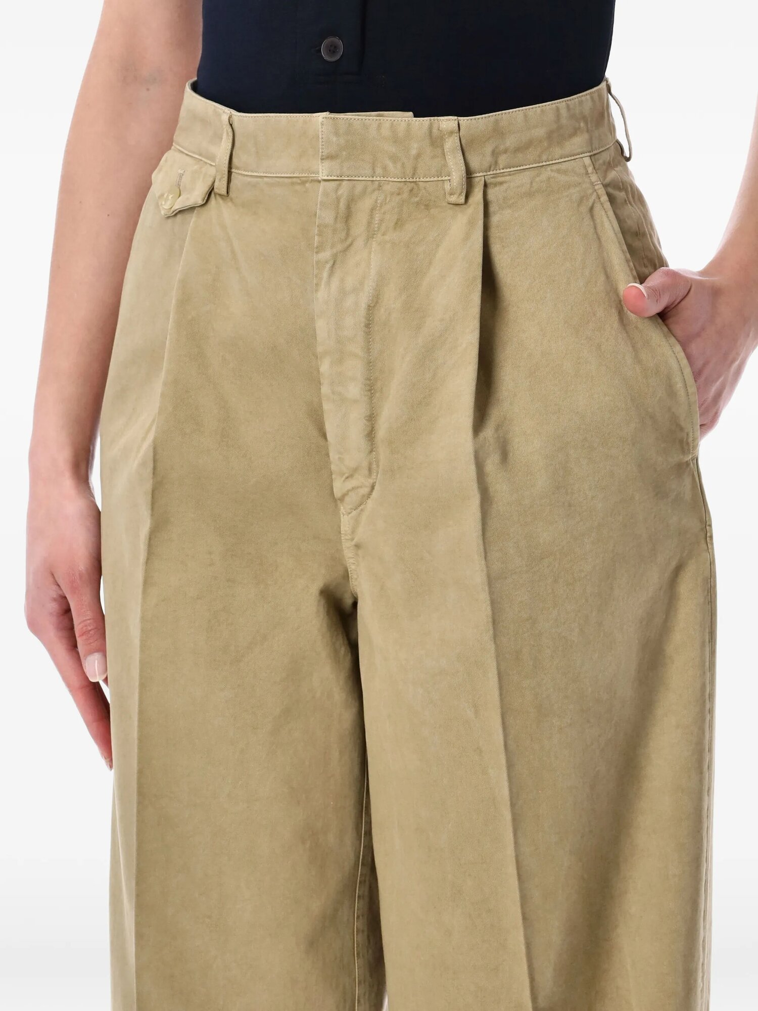 Брюки AURALEE Belt-loops trousers, размер 44 — фото 1