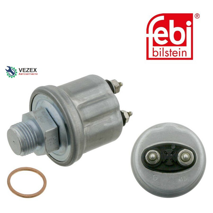 FEBI 09612 датчик давления масла !0.5bar M18x1.5 (2 контактный) \ОM346/401/402/403/407/427/441/442/447
