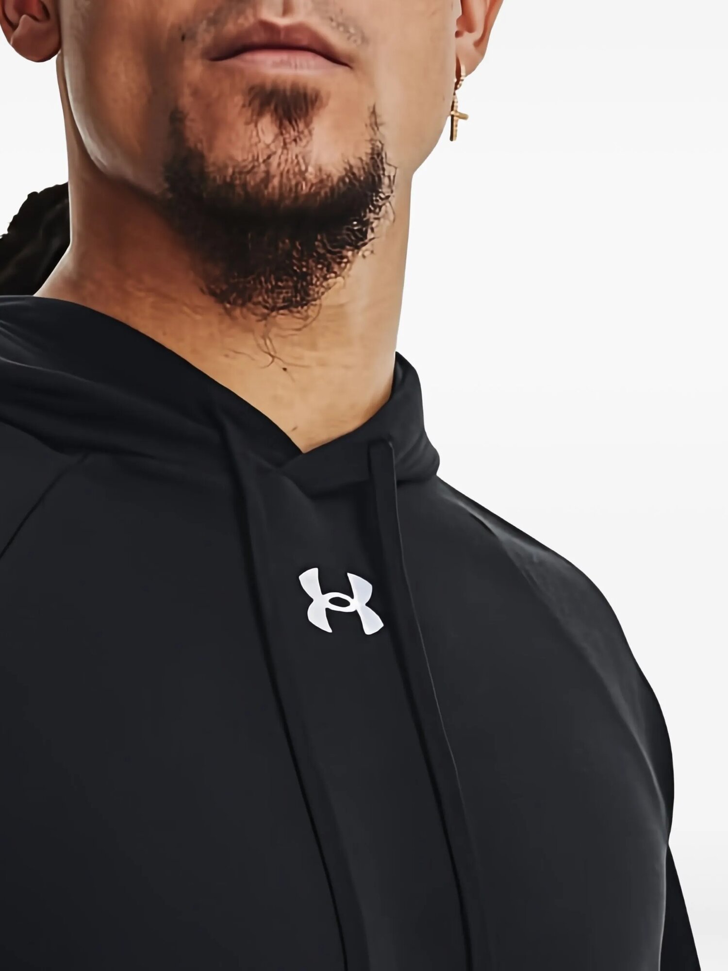 Худи Under Armour Rival Fleece, размер 2XL, , черный — фото 1