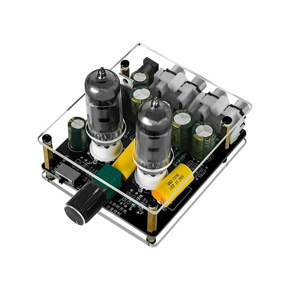 Hifi Tube Preamp 6K4 усилители предусилителей модернизированное буфер Auido Amp