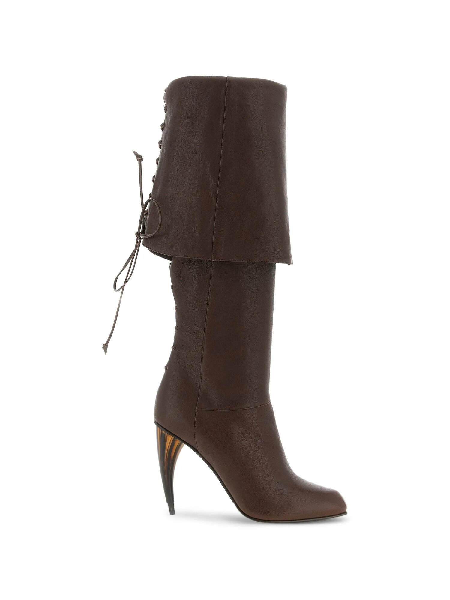 Ботинки Horn-heel knee-high boots