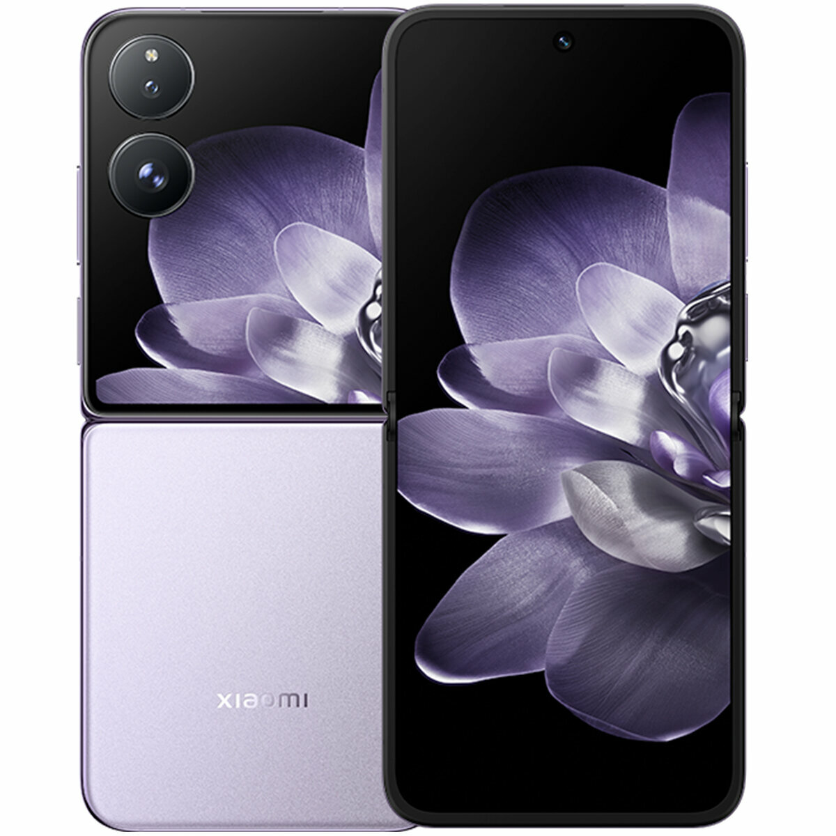 Смартфон Xiaomi MIX Flip, 6.86", 12ГБ/512ГБ, AMOLED, NFC, быстрая зарядка, фиолетовый
