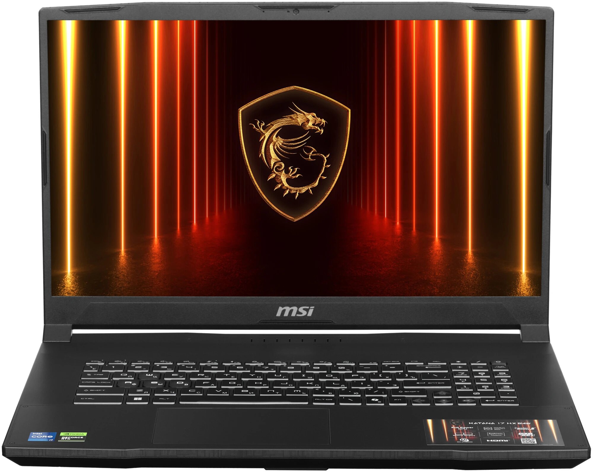 Игровой ноутбук MSI KATANA, 17 дюймов, модель B14WGK, высокая производительность