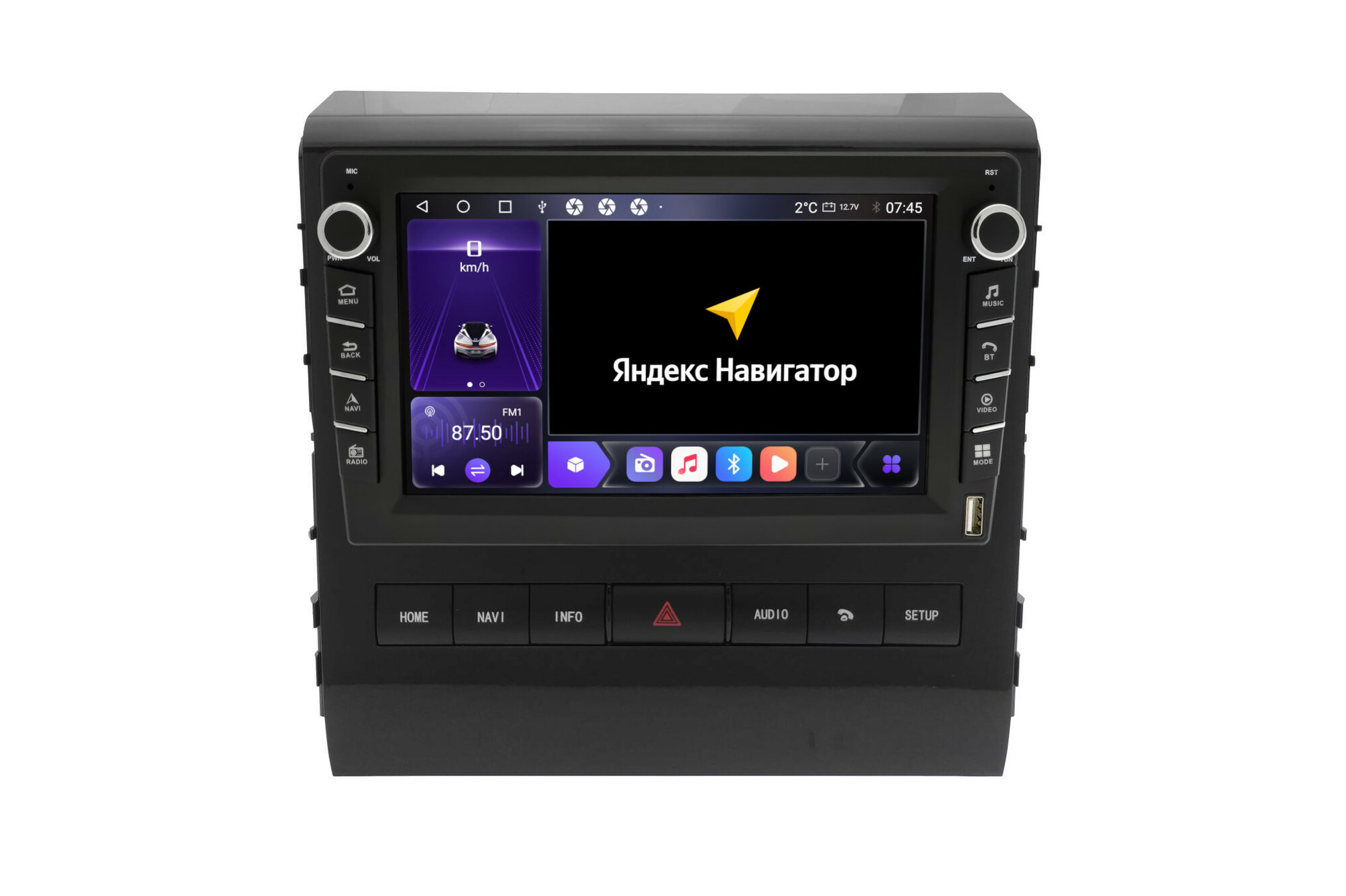 Штатная магнитола Toyota Land Cruiser 2015 - 2021 Wide Media MT90151QU-4/64B (для авто с 360) BSJ L