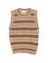 Топ Roberto Collina Striped knitted tank top, размер 40, brown
