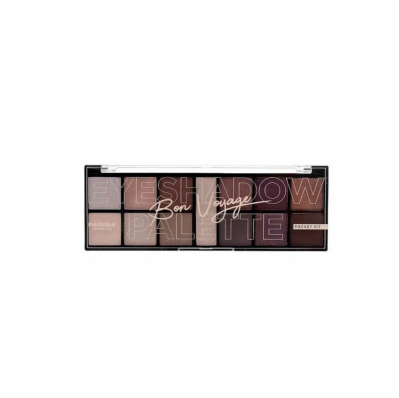 Набор теней Е613, для век, 13 оттенков, тон 5, Parisa Cosmetics