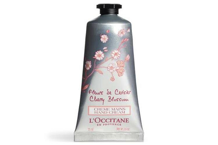 Крем для рук унисекс L'OCCITANE Цветок вишни увлажняющий, 75 мл
