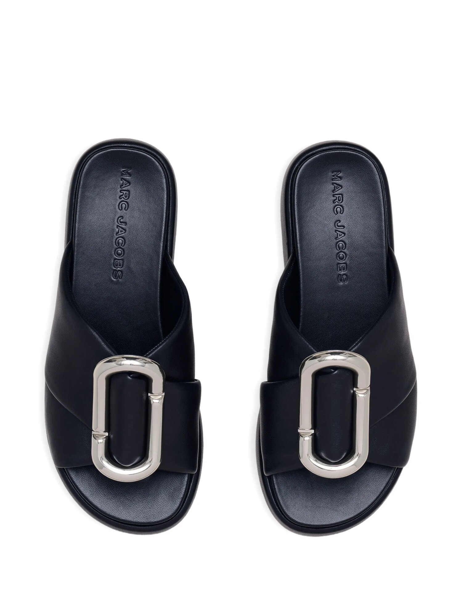 Босоножки MARC JACOBS Pop J Marc platform sandals, размер 39, black/black — фото 1