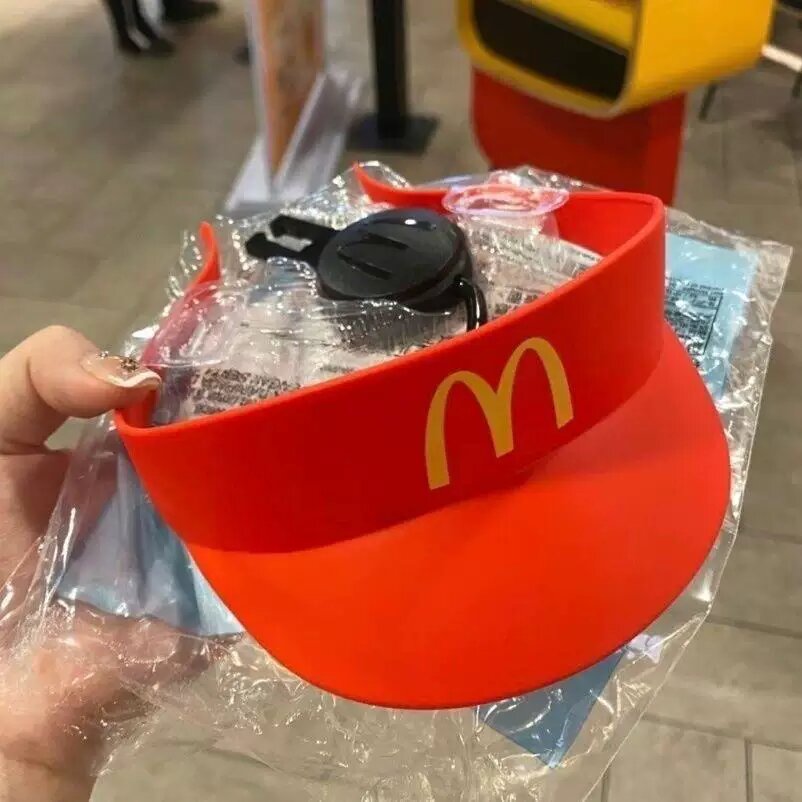 Игрушечная шапка McDonald's для ролевых игр, игрушка для взрослых, детей, собак, кошек, домашних животных.