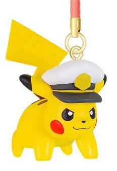 Оригинальный кулон TOMY Tomica Pokémon Gacha Evolved Aura Shiny Super Lucario Pikachu Капитан Пикачу_Аутентичный гашапон