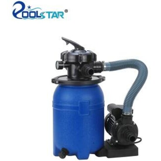 Песочный фильтр-насос Poolstar 10000л/ч, резервуар для песка 10кг, фр 0.45-0.85мм
