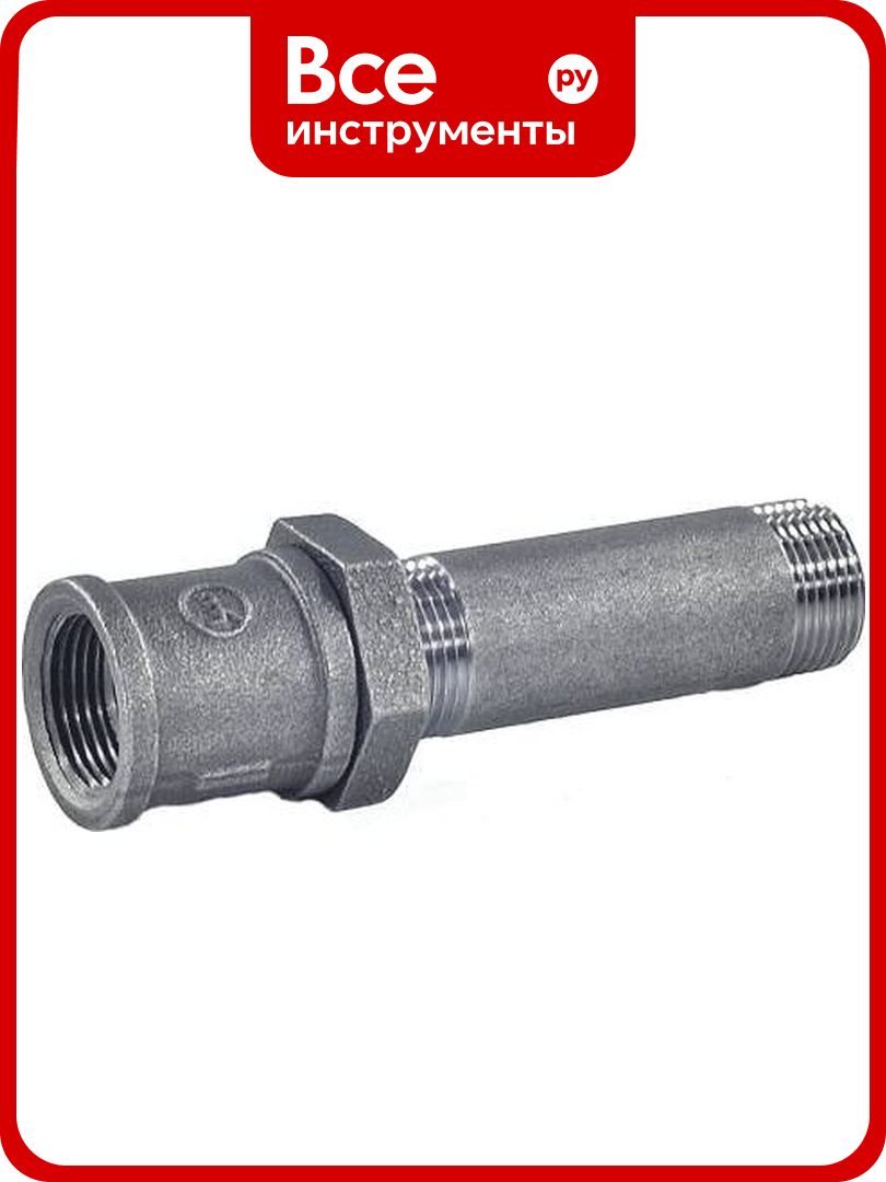 Сгон, Fittex, Fittex PLUS сталь, в/к, Ду32, L=130мм 128-8692, Внимание, изображение