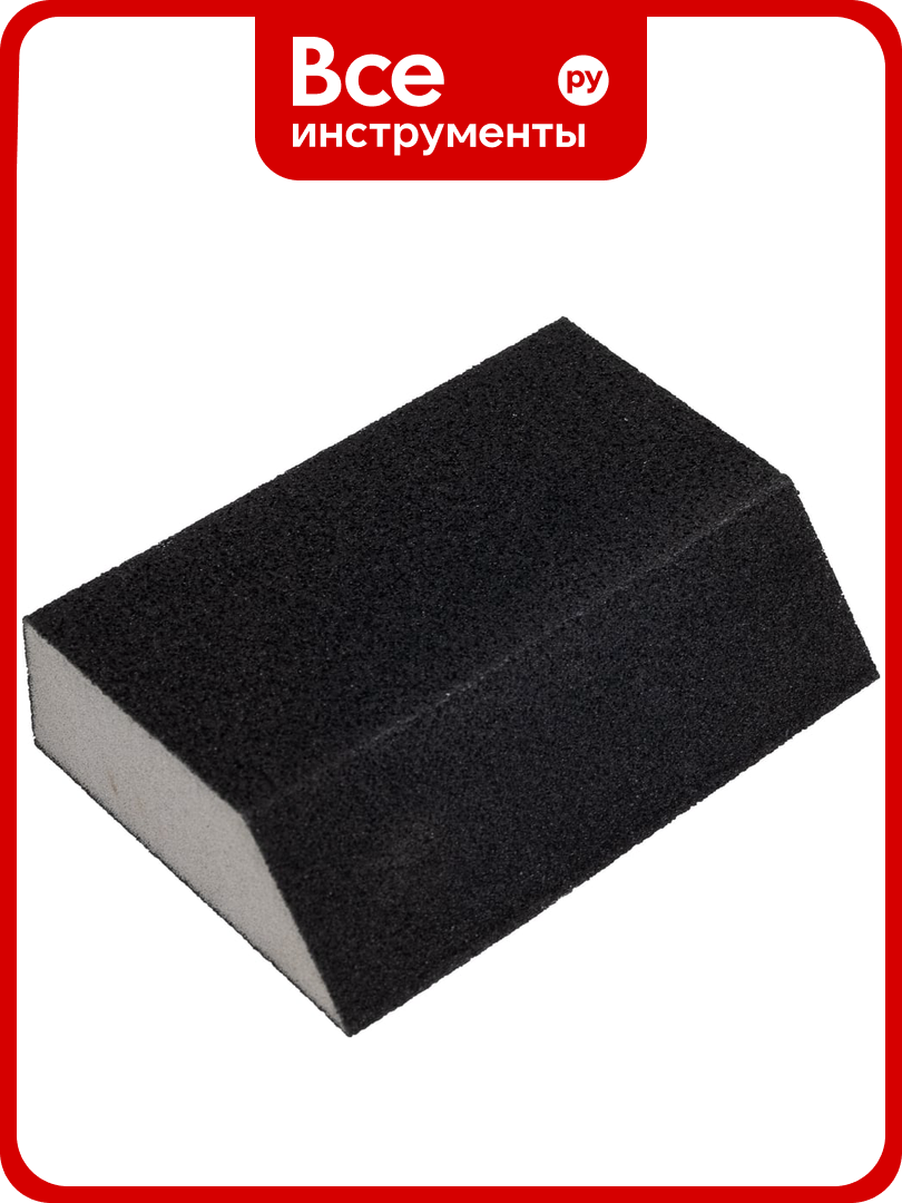 Губка абразивная шлифовальная 100x70x45x25 мм, P120 HEADROCK 140-649-120