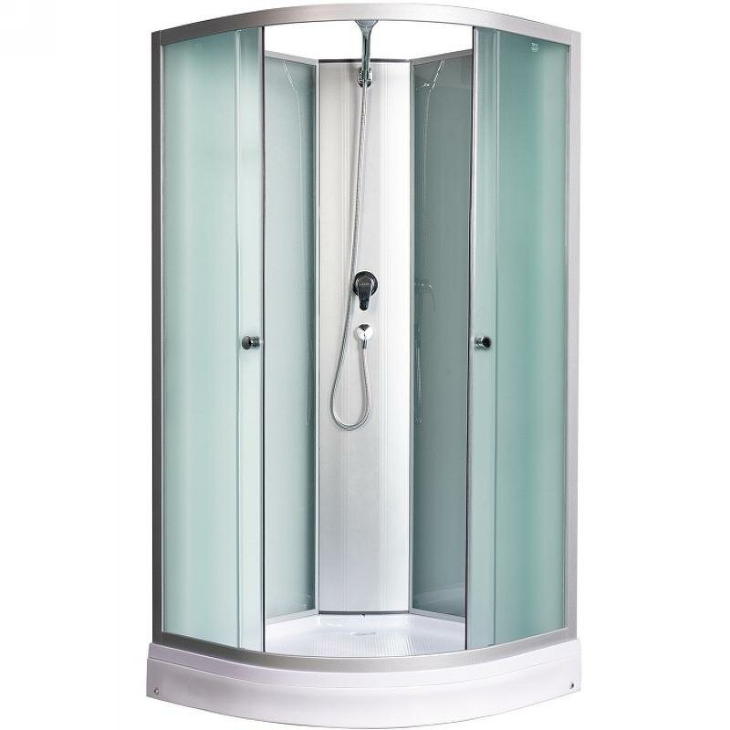 Душевая кабина River Nara Light XL 90x90 10000006217 профиль хром, без гидромассажа